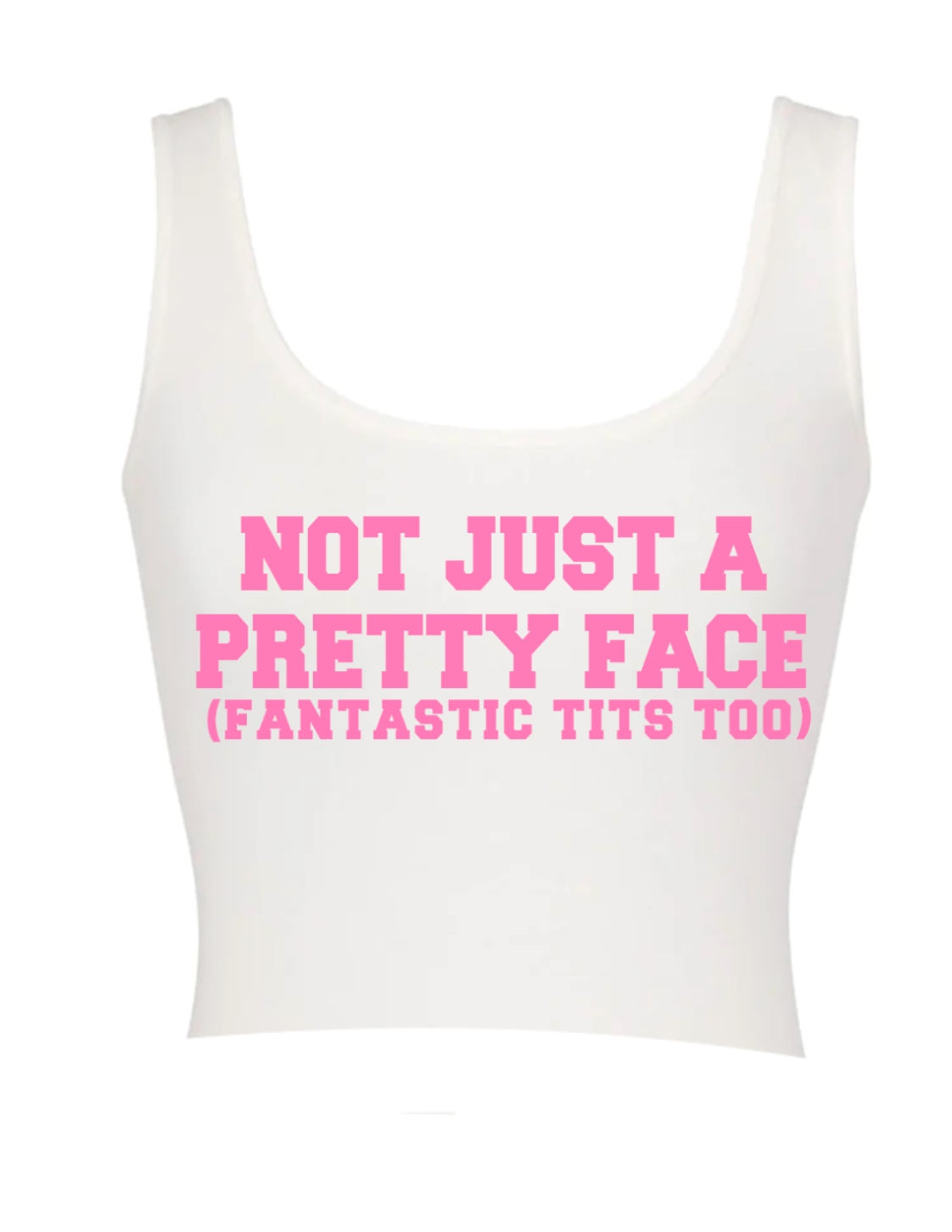 Not Just A Pretty Face Tank Top – Shop A Labeled